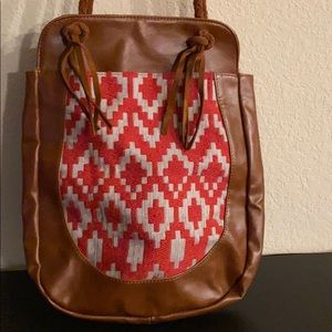 Mossimo Supply Co. | Bags | Mossimo Faux Leather Tote Bag | Poshmark